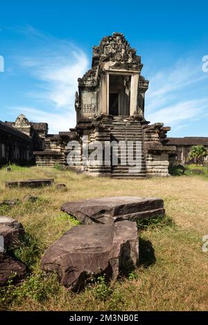 Thousand God Library at Angkor Wat, Cambodia Stock Photo - Alamy
