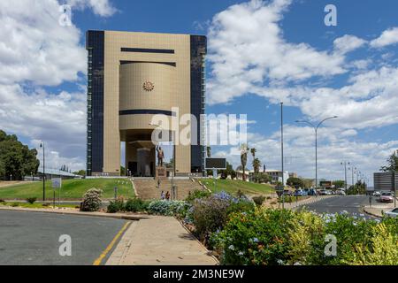 City Center of Windhoek. Windhoek is the capital and the largest city ...