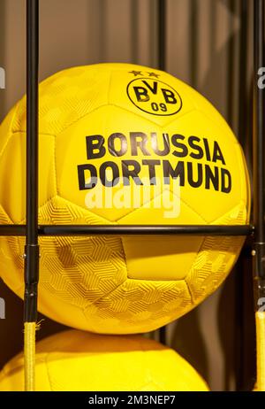 Visiting FC Borussia Dortmund fan shop Stock Photo - Alamy