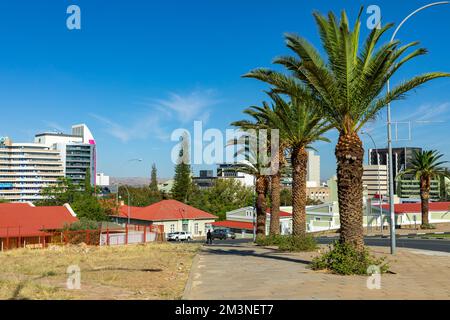 City Center of Windhoek. Windhoek is the capital and the largest city ...