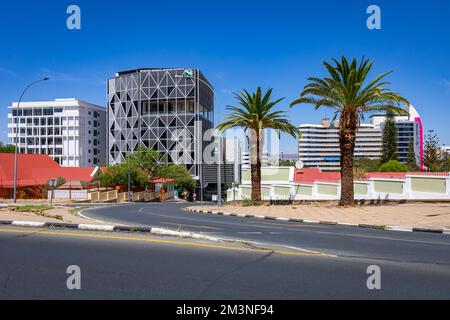 City Center of Windhoek. Windhoek is the capital and the largest city ...