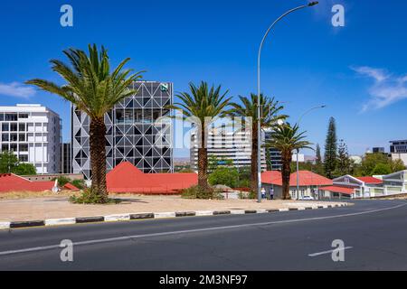 City Center of Windhoek. Windhoek is the capital and the largest city ...