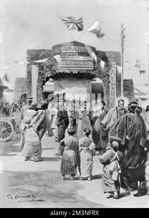 The Anglo-Japanese Alliance of 1902 Stock Photo - Alamy