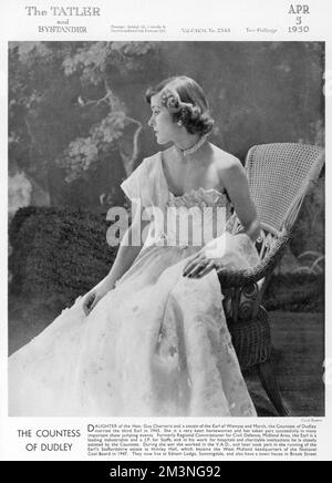 The Countess of Dudley Stock Photo - Alamy