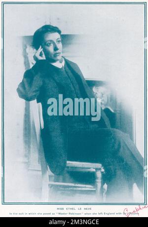 Portrait of Ethel Le Neve Stock Photo - Alamy