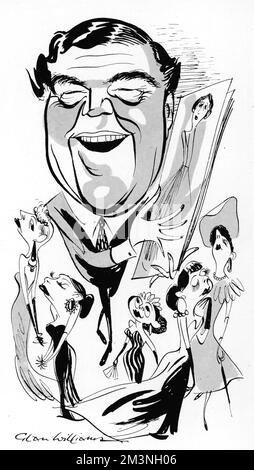 FASHION DESIGNER NORMAN HARTNELL WITH MODELS / 31 JANUARY 1961 Stock ...