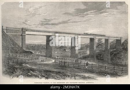 Taradale Railway Viaduct Stock Photo - Alamy