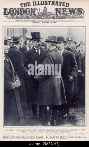 Prime Minister Ramsay MacDonald, 1924. From "Time To Remember - A Trip ...