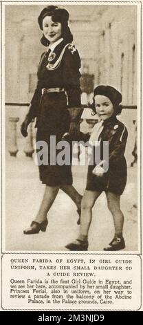 Farida (1921 – 1988) Queen of Egypt as the first wife of King Farouk ...