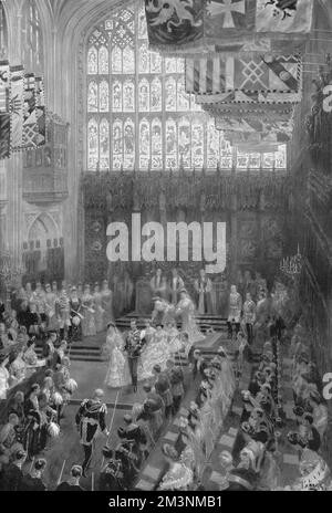 Wedding of Prince Alexander of Teck and Princess Alice of Albany ...