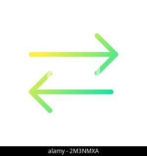 Exchange pixel perfect linear ui icon Stock Vector Image & Art - Alamy