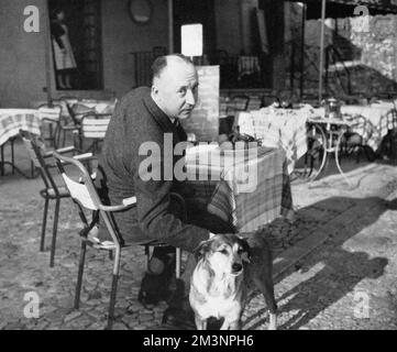 Christian Dior. Portrait of the French fashion designer, Christian ...