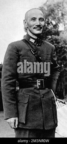 1940's WW2 Chiang Kai-shek Chairman of the National Government of the ...