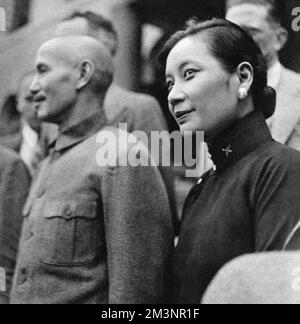 Soong May-ling or Mei-ling, also known as Madame Chiang Kai-shek (Song ...