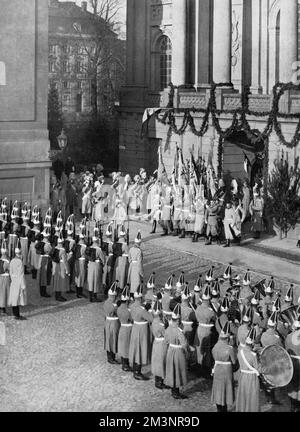 Wilhelm II Germany, centre, in the German High Command Headquarters ...