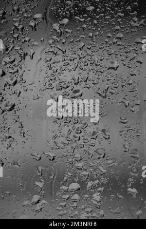 A greyscale shot of a transparent glass Stock Photo - Alamy