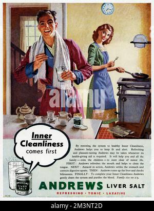 Liver salts antacid medicine for stomach to dissolve in water Stock ...