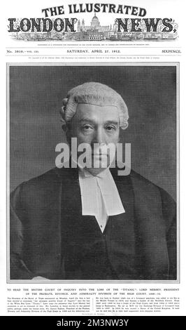 The aftermath of the Titanic disaster Stock Photo - Alamy