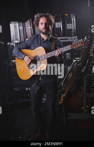 John Butler photographed at the O2 Academy, Bristol.2 May 2014 Stock ...