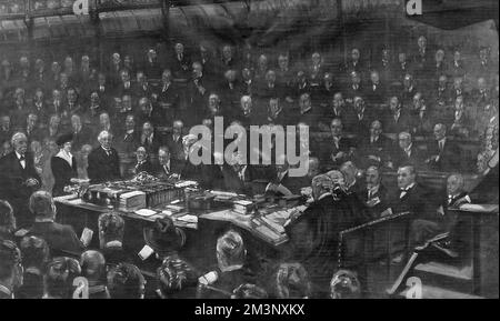 First woman MP, 1919 Stock Photo - Alamy