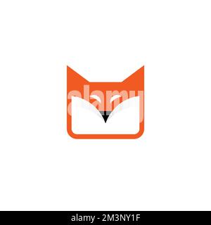 Mail Fox Logo Design. Fox Icon Fun Stock Vector Image & Art - Alamy