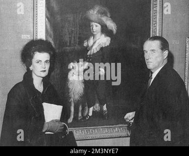 Duke of Argyll at the Royal Academy Stock Photo - Alamy