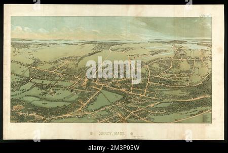 Map of Quincy , Quincy Mass., Maps Norman B. Leventhal Map Center ...