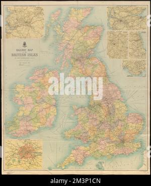British Isles and Ireland , British Isles, Maps, Ireland, Maps Norman B ...