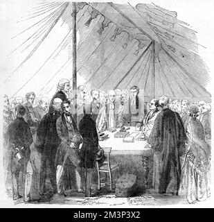 The consecration of the cemetery of the new Middlesex Pauper Lunatic ...