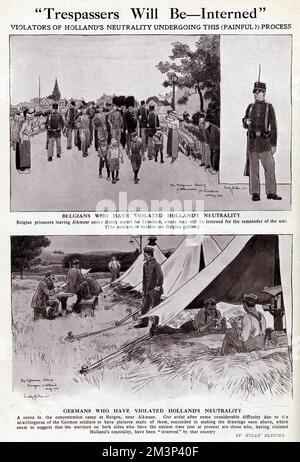 Dutch soldiers WW1 Stock Photo - Alamy