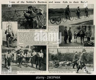 British Cyclist soldier Great War WW1 Stock Photo - Alamy