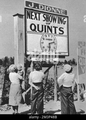 The theme park 'Quintland' that was constructed around the Dionne ...