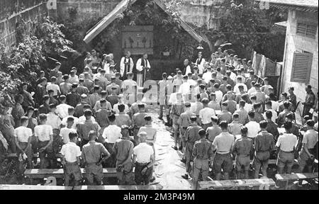 Following the liberation of Singapore in September 1945, the Bishop of ...