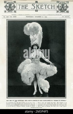 BETTY COMPSON (1897-1974) American film actress and producer in 1923 ...