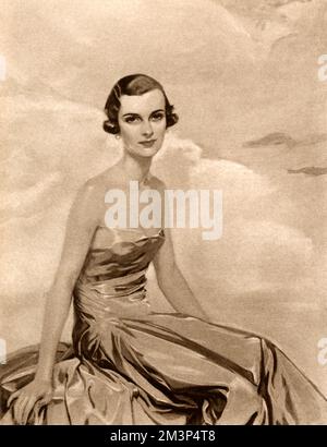 Mrs Charles Sweeny (1912-1993), formerly Miss Margaret Whigham, and ...