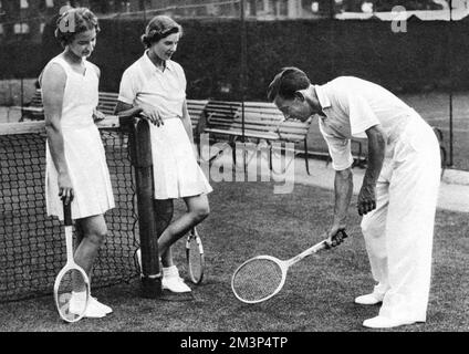 Dan Maskell (1908 - 1992), British tennis player, coach and later ...