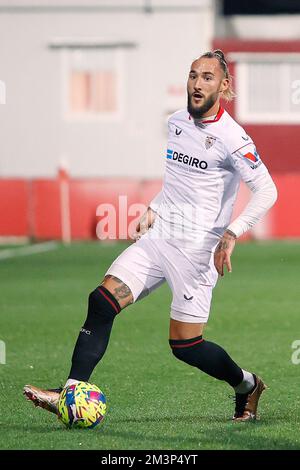Seville, Spain. 15th Dec, 2022. Joan Jordan (8) of Sevilla FC seen ...