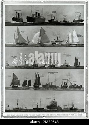 Tug with Brig Stock Photo - Alamy