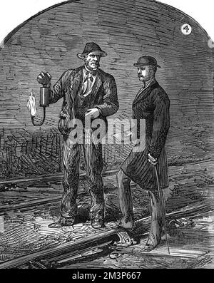 Balcombe Tunnel 1881 Stock Photo - Alamy