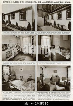 A post second world war prefab single storey bungalow still lived in ...