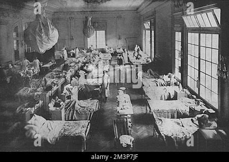 WW1 - British Military Hospital Ward Stock Photo - Alamy