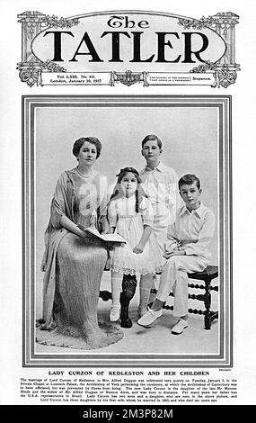 Mrs Alfred Duggan, born Grace Elvina Hinds (1879 - 1958), daughter of ...