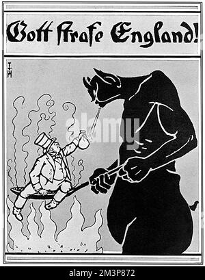 British propaganda poster from WWI, 1915 Stock Photo - Alamy