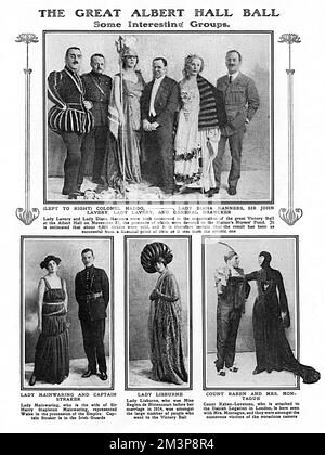 VICTORY BALL ALBERT HALL Stock Photo - Alamy