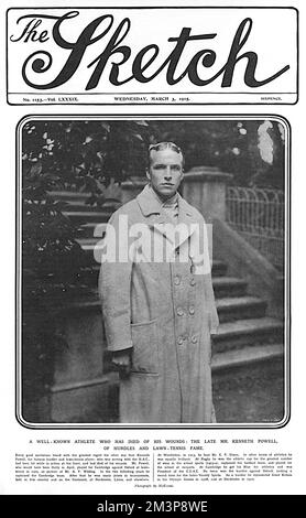 Kenneth Powell, athlete - tennis player Stock Photo - Alamy
