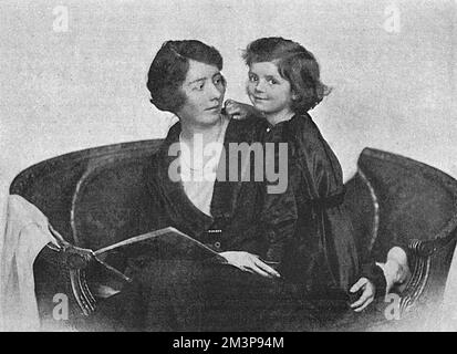 Lady Rosabelle Brand, daughter of the Earl of Rosslyn pictured with her ...