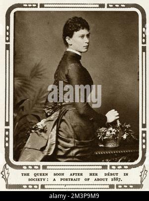 Princess May of Teck with her family Stock Photo - Alamy