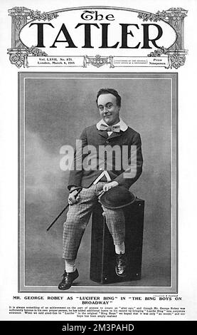 George Robey, Prime Minister of Mirth, Comedian, singer and actor in ...