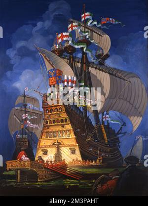 Mary Rose 16th century Galleon Portsmouth Stock Photo - Alamy