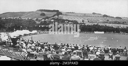 Crabble Cricket ground, Dover Stock Photo - Alamy